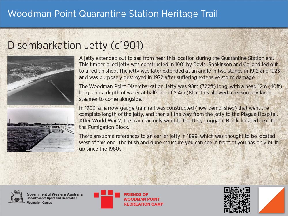 Disembarkation Jetty